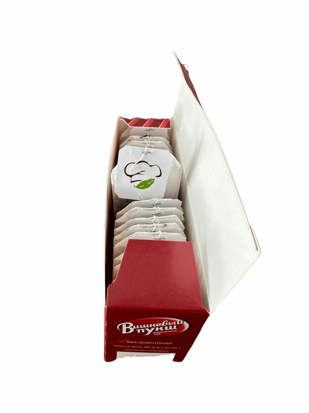 Вишневый пунш (чай пакетированный с ярлыком) 20x2,5г