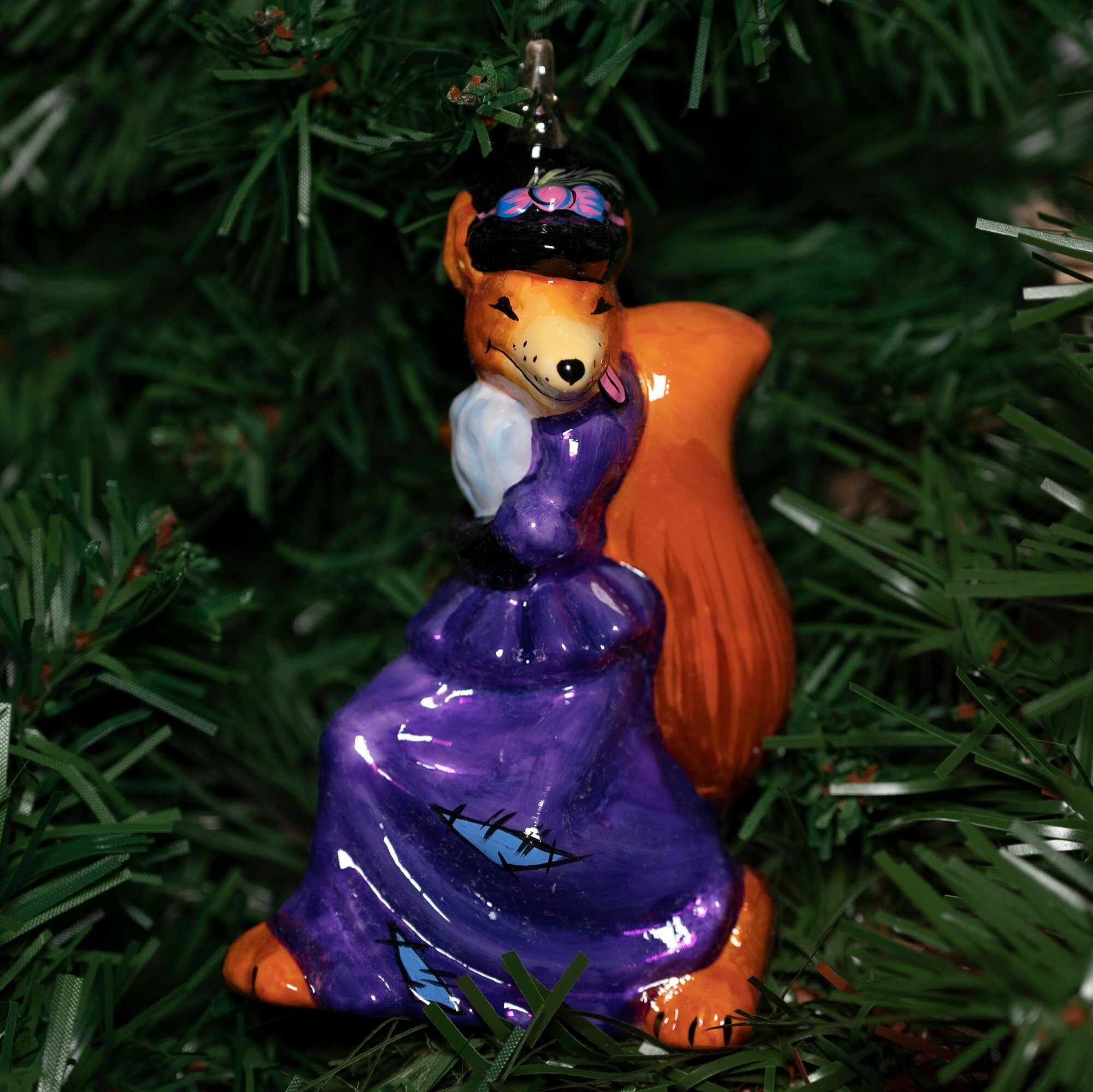 Игрушка на елку Лиса Алиса