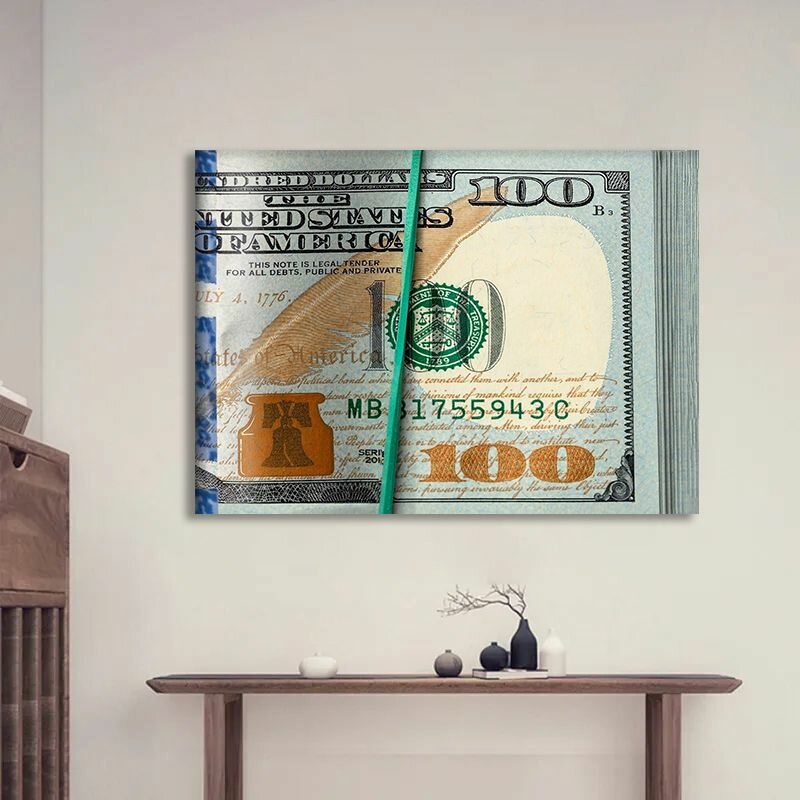 Картина Мотивация, деньги, успех, ВсеКартины. тут, на холсте, на подрамнике, 60x80