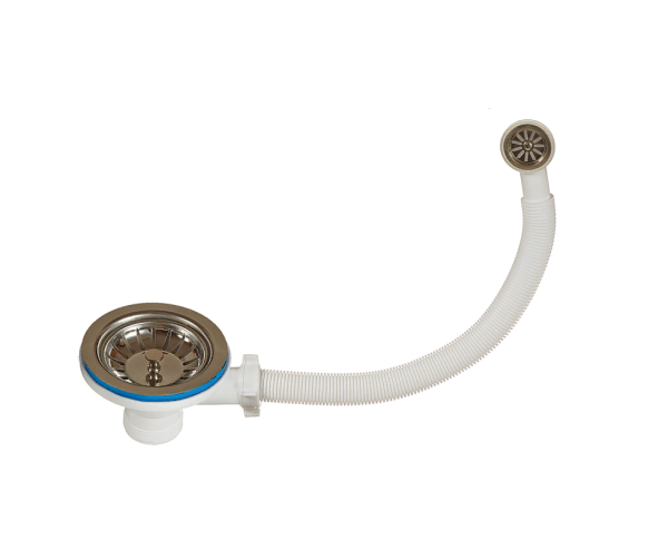 Выпуск орио 3 1x2 с переливом д/керамогранит. мойки