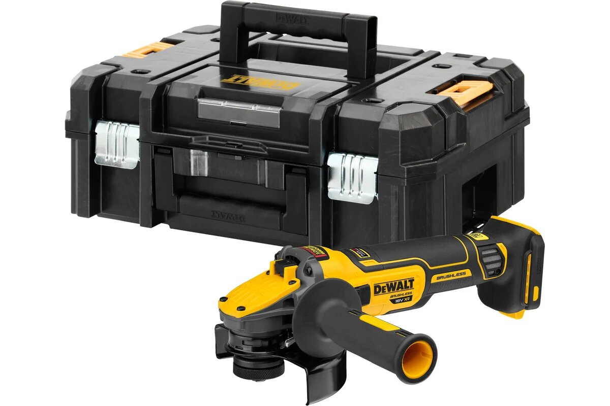 Dewalt 18 В XR FLEXVOLT ADVANTAGE. УШМ, 125мм, 1553 Вт, 9000 об/мин DCG409NT-XJ