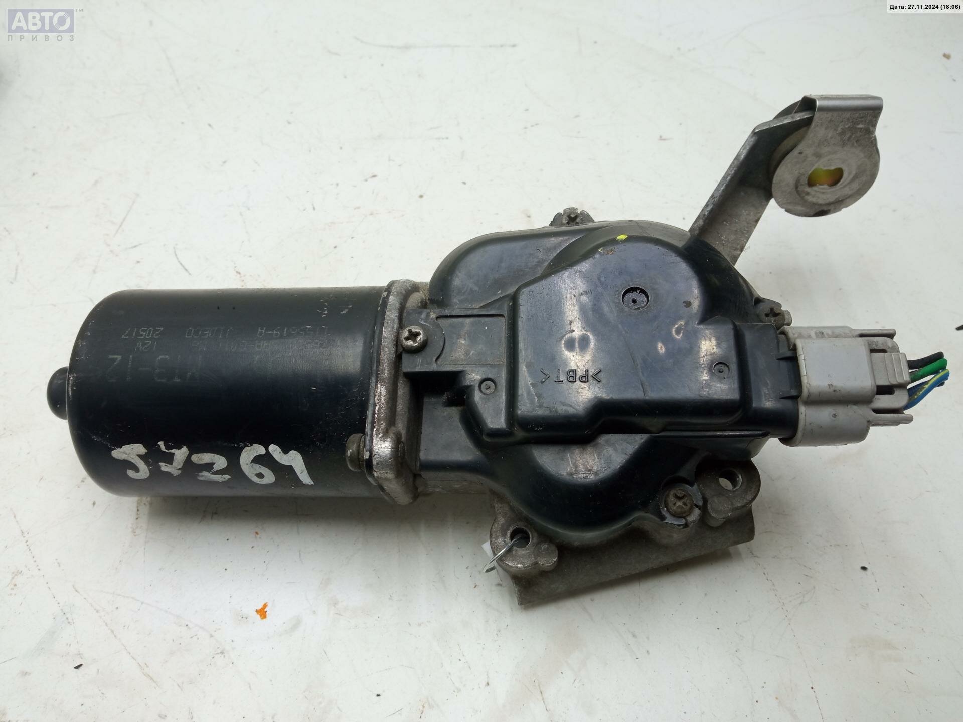 Двигатель стеклоочистителя переднего (моторчик дворников) Honda Jazz (2002-2007)