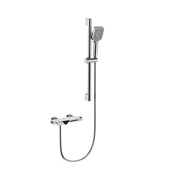 Sunny coco Душевой комплект , смеситель для ванны и душа, латунь, светодиодный цифровой дисплей температуры, водопадный поток воды, хром