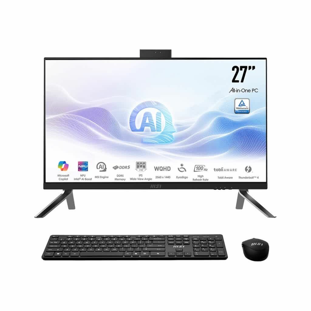 Моноблок MSI Modern AM273QP AI 1UM-003XRU черный (9S6-AF0111-003)