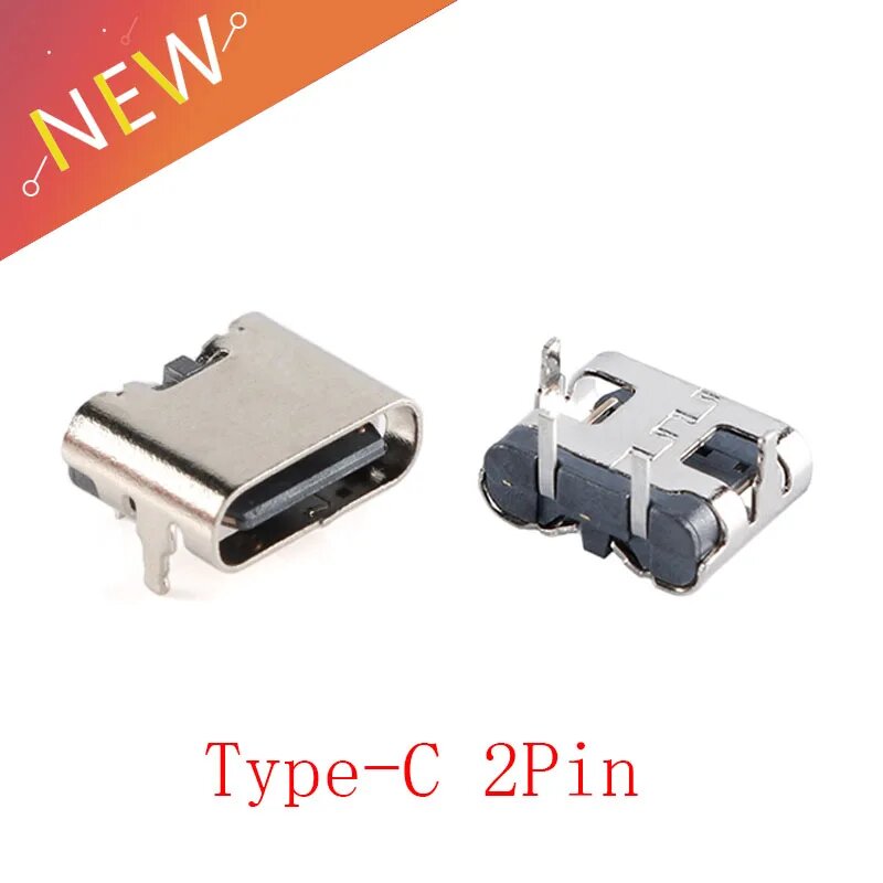 Type-C разъем для зарядки, 2 шт.