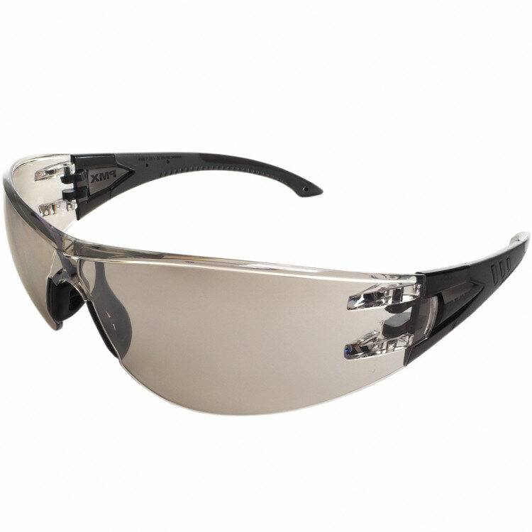Очки баллистические стрелковые PMX Pioneer G-4380S Зеркально-серые 50%