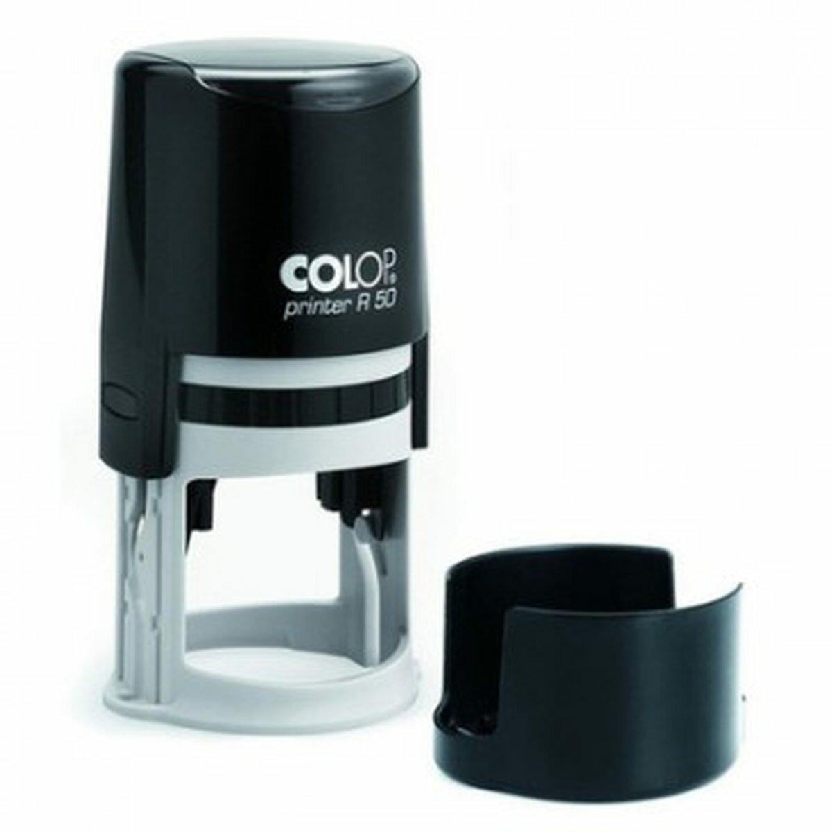 Оснастка для печати Colop Printer R50 (d=50мм, круглая, пластик, с крышечкой)