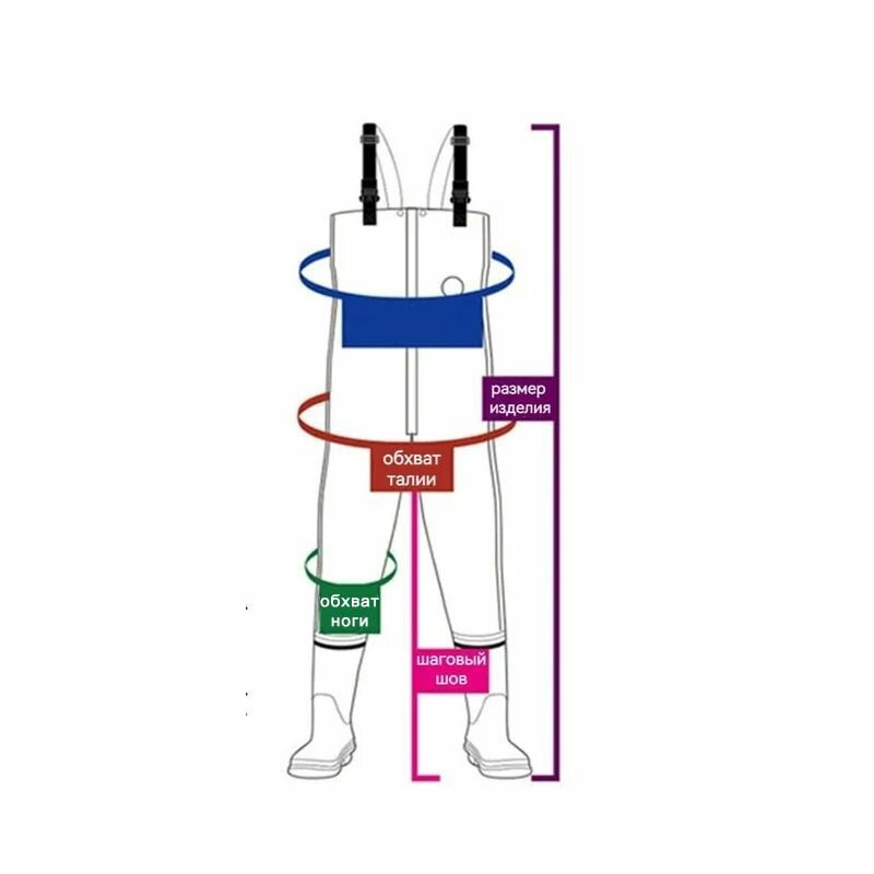 Вейдерсы костюм для рыбалки и охоты забродники
