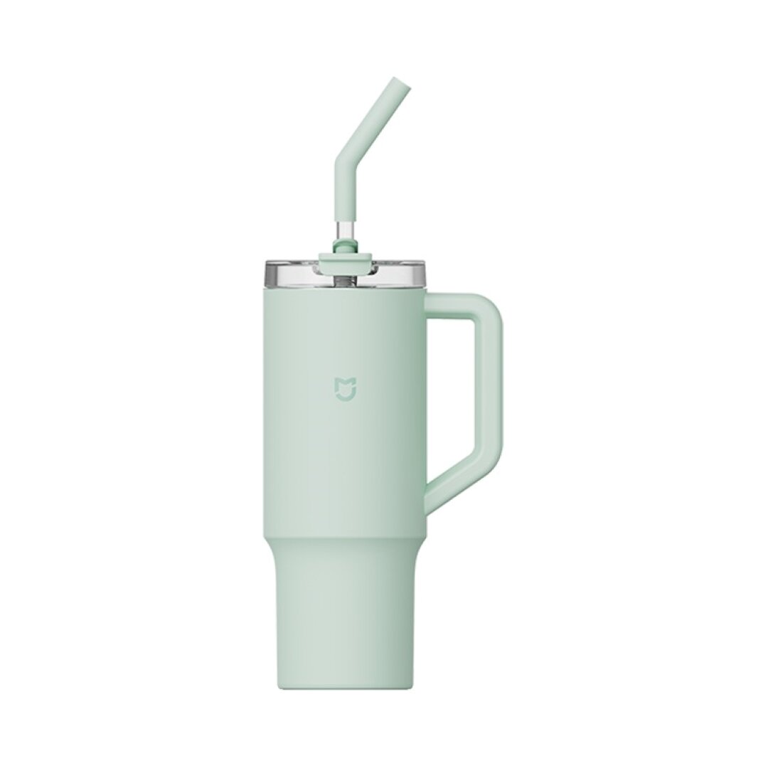 Термокружка Xiaomi Mijia Self-Operated Straw Cup 1L (MJXGB01RM) (Зелёный)
