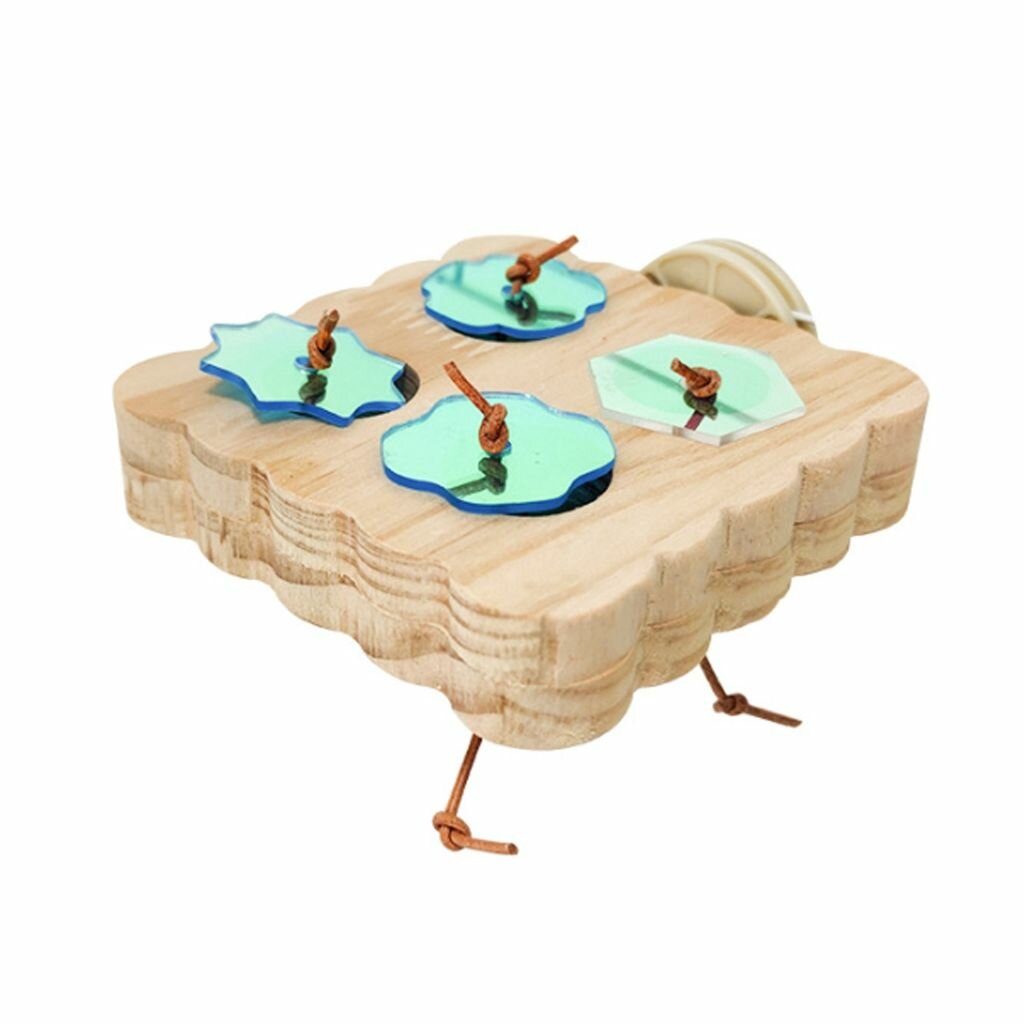 Игрушки для домашних животных, Кормушка для попугаев - квадратная