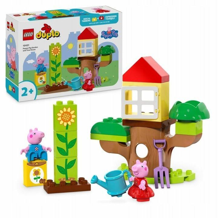 Конструктор LEGO DUPLO Пеппа - Сад и домик Пеппы - Лего 10431