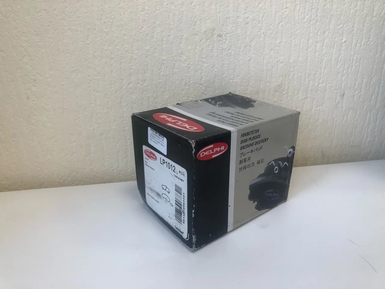 Комплект монтажный дисковых тормозных колодок Delphi LX0304