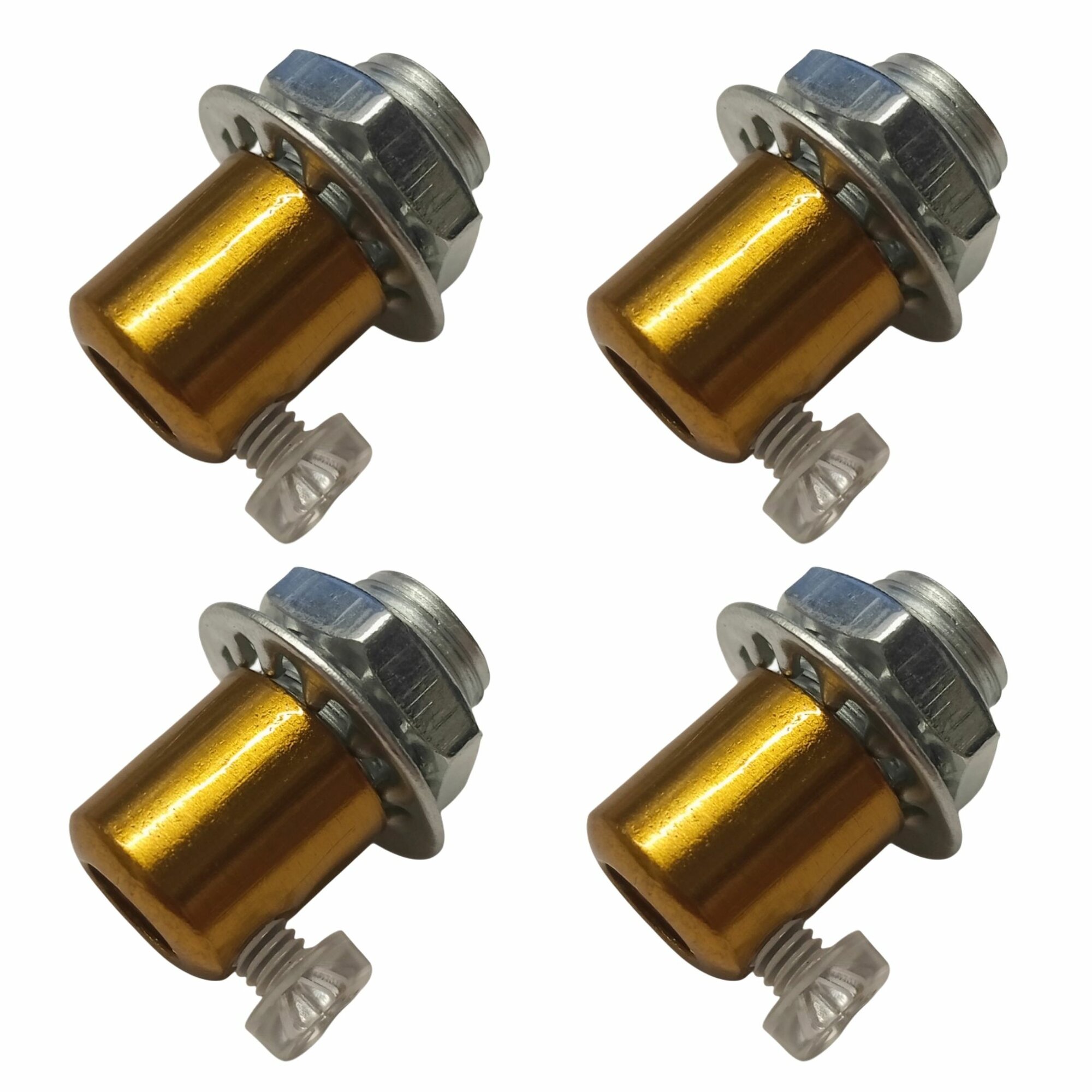 Зажим винтовой для провода люстры медь (комплект 4шт)