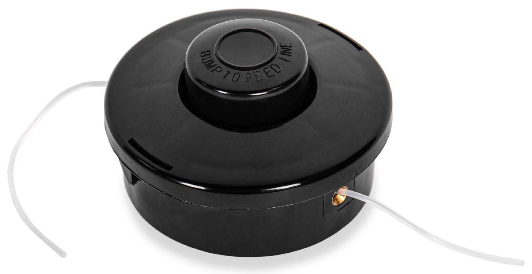 Головка триммерная Champion / Чемпион HT21 Стандартная полуавтомат, черная, леска 2-3мм, крепление М10×1.25LH / садовая техника