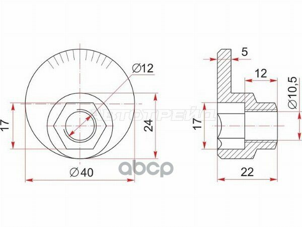 Гайка эксцентрика нижнего рычага TOYOTA CALDINA/CAMRY/GRACIA/VISTA/CARINA/CORONA/HARRIER/KLUGER/MARK Sat арт. ST-48452-32030