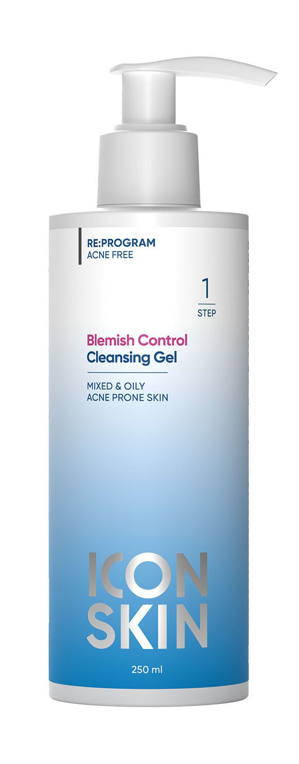 ICON SKIN Гель для лица и тела Blemish Control очищающий, 250 мл