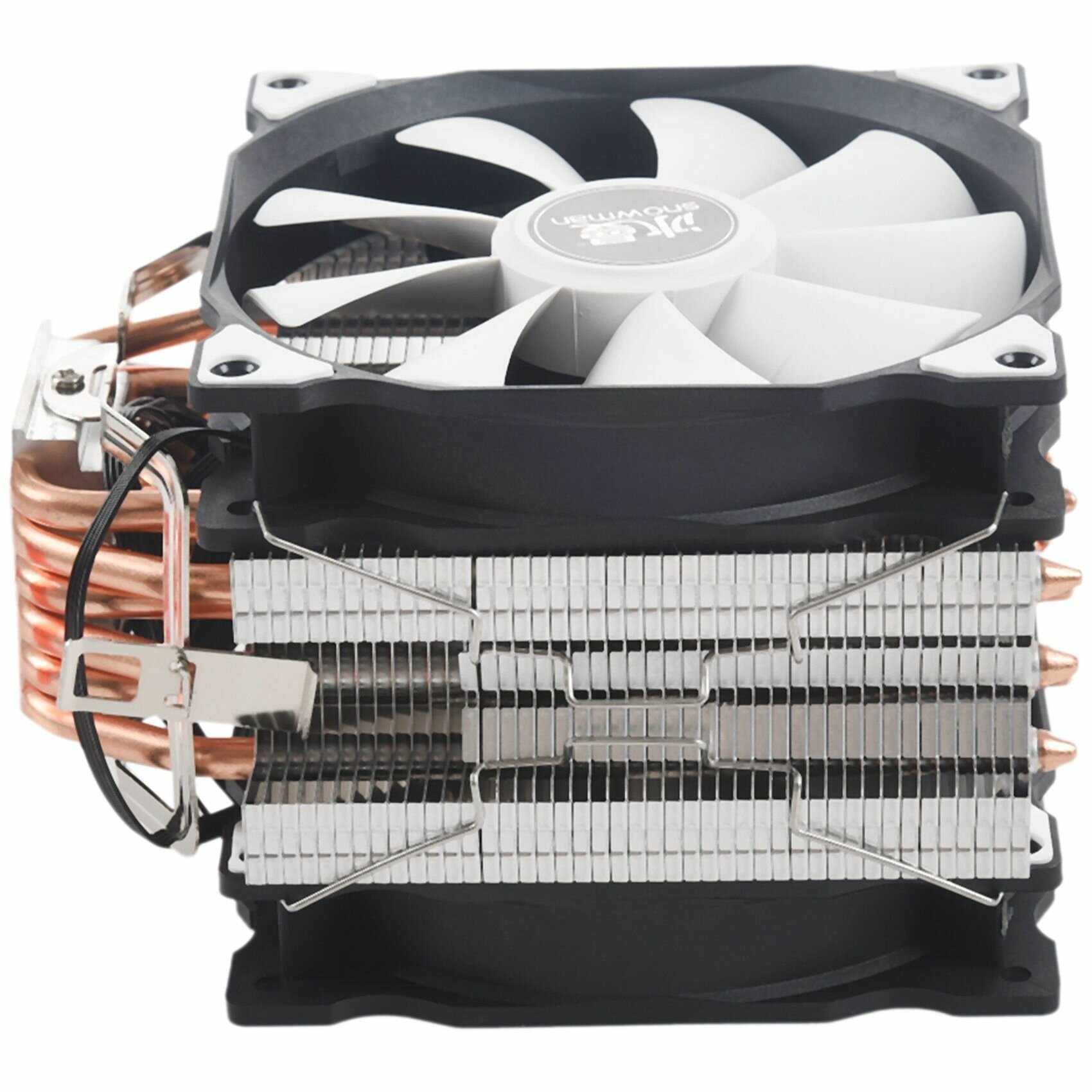 SNOWMAN M-T6 4PIN CPU Cooler Master 6 тепловые трубки Двойные вентиляторы 12 см Венти