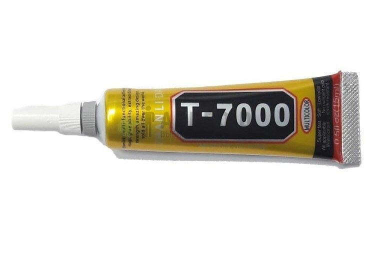 Клей-герметик T-7000 черный 15ml