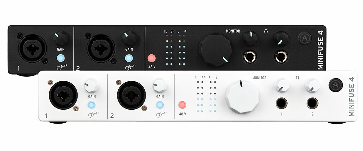 ARTURIA MiniFuse 4 White - Аудиоинтерфейс — фото 1