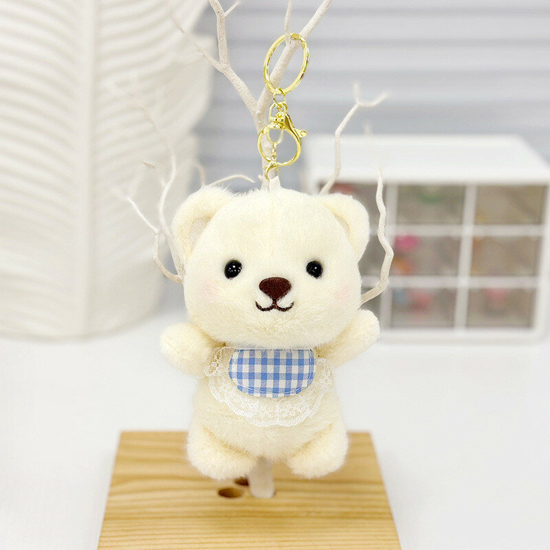 Игрушка ключница whimsical plush penguin pendant, beige, colorful, fun, аксессуар для рюкзака, для детей