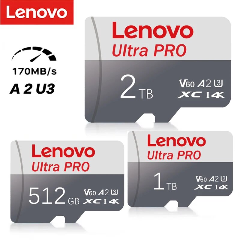 Lenovo Micro SD карта памяти 128 ГБ 2TB