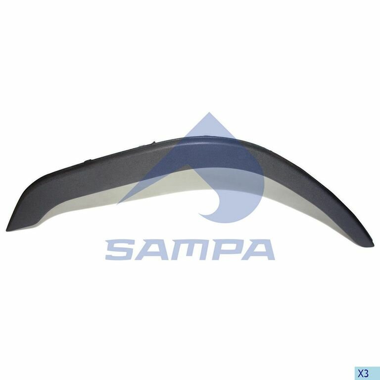 Накладка VOLVO FH крыла переднего правого SAMPA