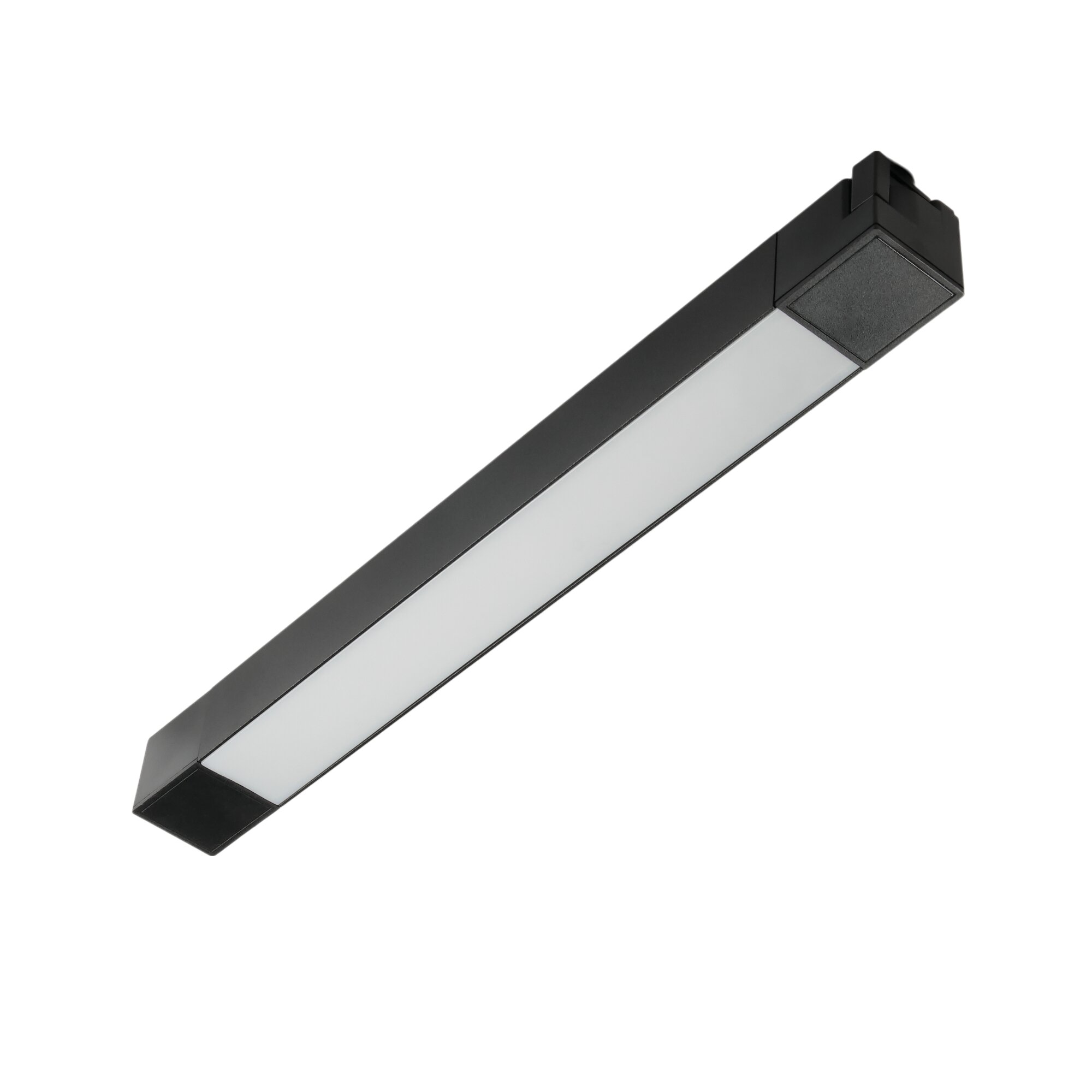 Трековый однофазный светильник Myfar Lines MT0110-16W3K-B, черный