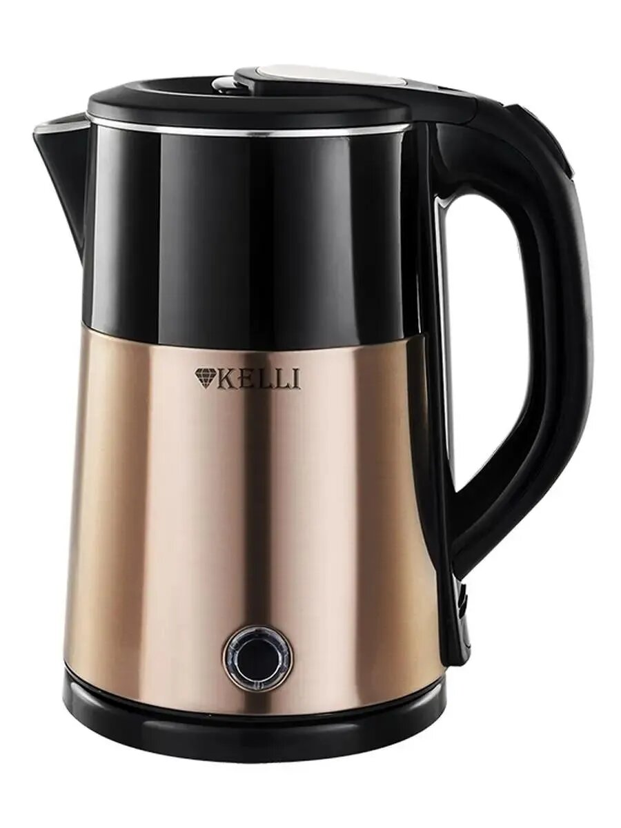 Чайник электрический KL-1802 Бронзовый 1.7л 2200Вт