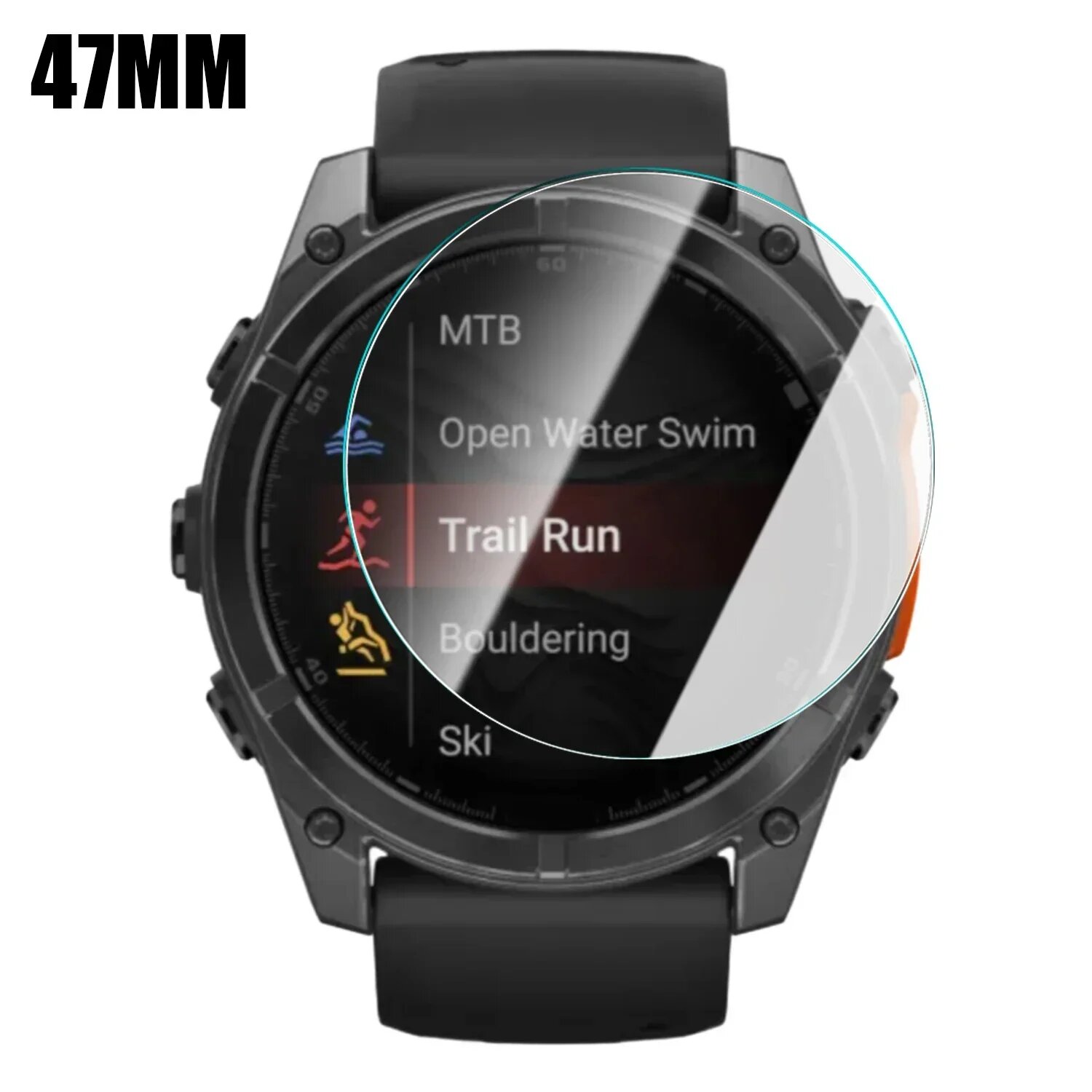 Защитная пленка для Garmin Tactix 8 47mm, 5 шт.