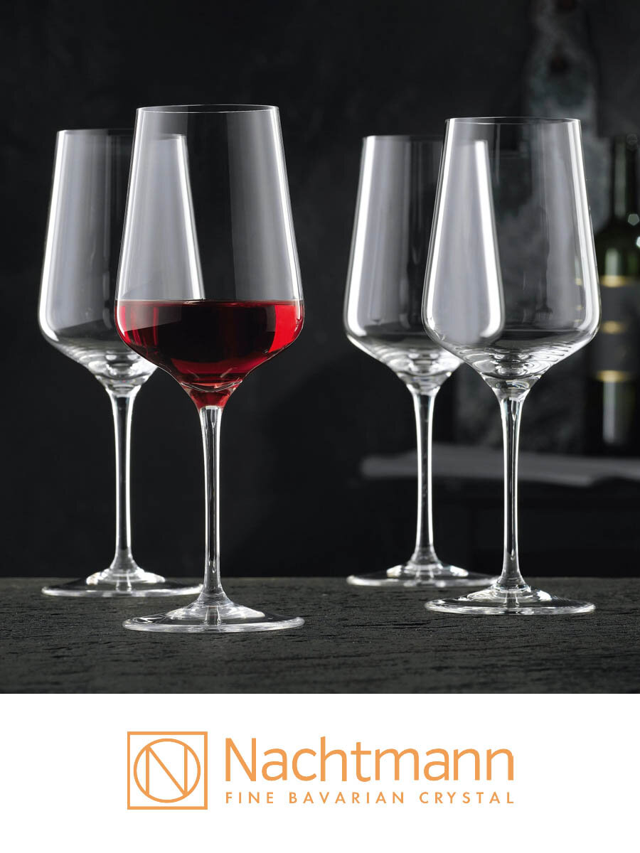 Набор бокалов для красного вина Nachtmann Vinova 550мл, 4 шт, хрустальное стекло