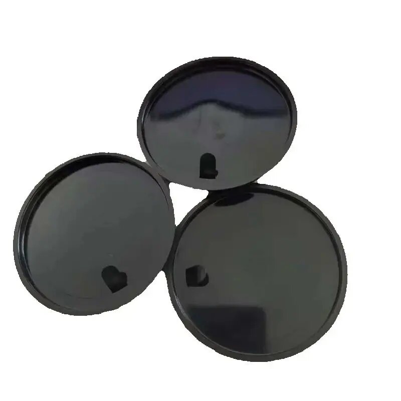 Пластиковые крышки для банок 68мм белый черный 20/50/100 шт Black Lids 20pcs