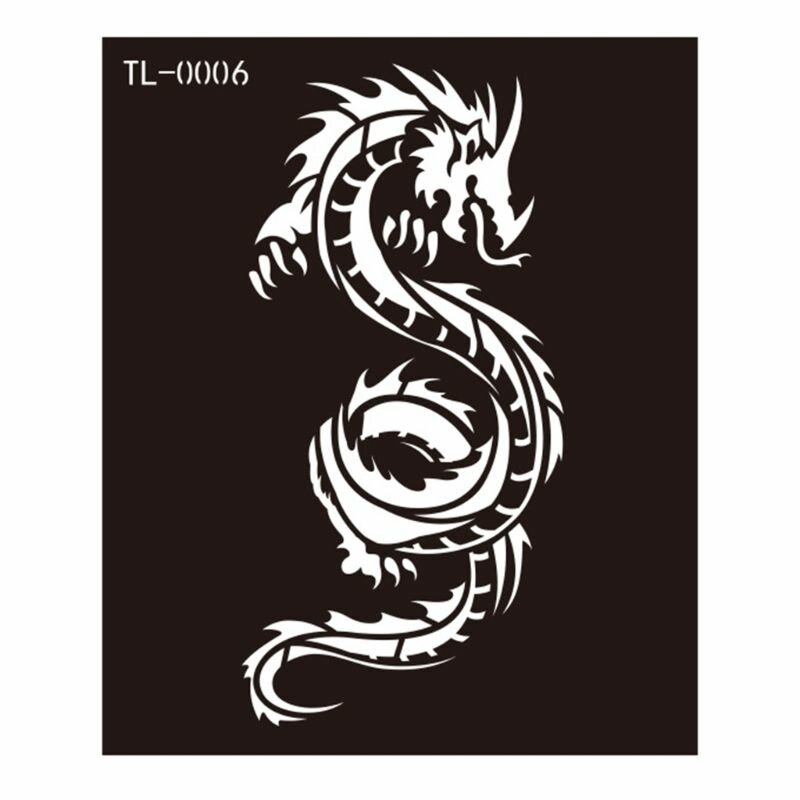 Трафареты для тату Henna