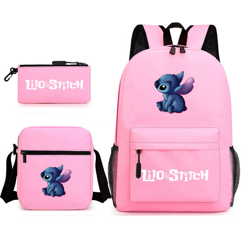 Лидер продаж в европейском и американском школьном сезоне, студенческий рюкзак, рюкзак с теплопередачей, сумка через плечо, пенал, набор из трех предметов