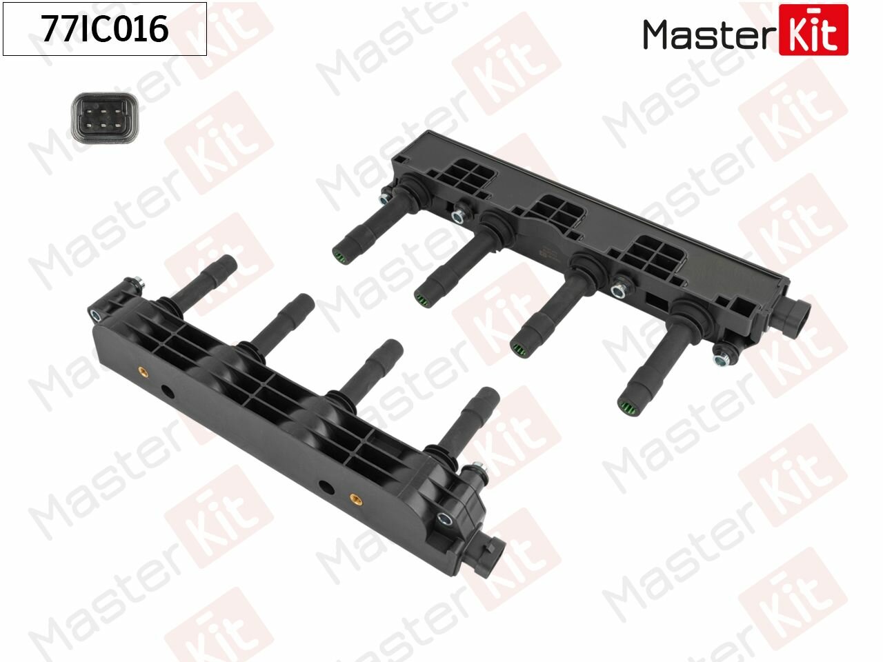 Катушка зажигания Opel Astra FT92Astra GT98Vectra BJ96Vectra CZ02 91-09 MasterKit 77IC016