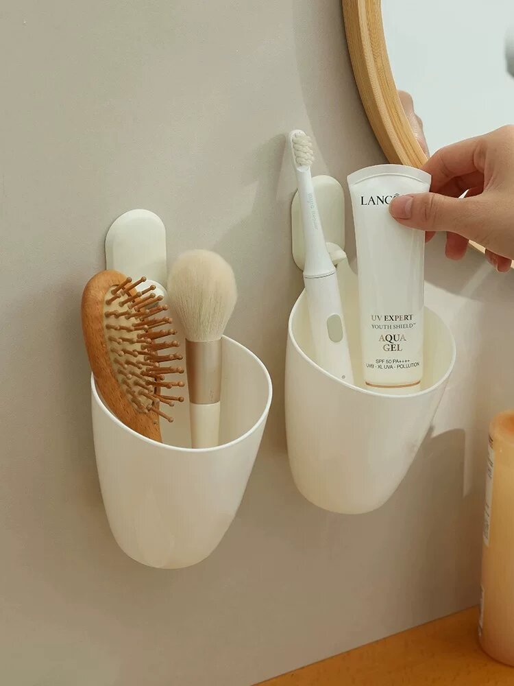 Коробка для хранения полотенец для лица, корзина для переработки бумажных полотенец, настенный контейнер для хранения, стеллаж для хранения, вторичная корзина для хранения с дренажем