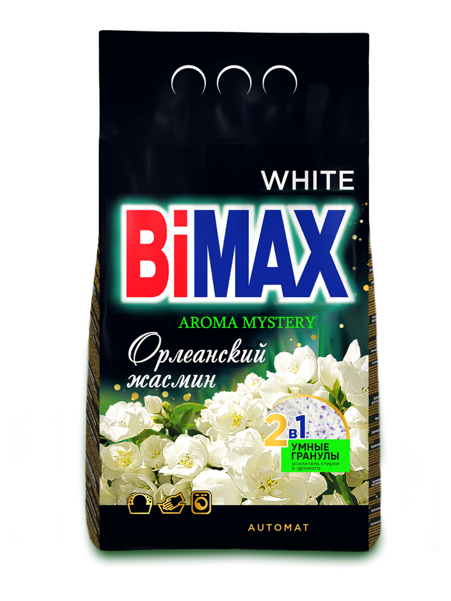 Стиральный порошок Bimax White Орлеанский жасмин, автомат, 6 кг