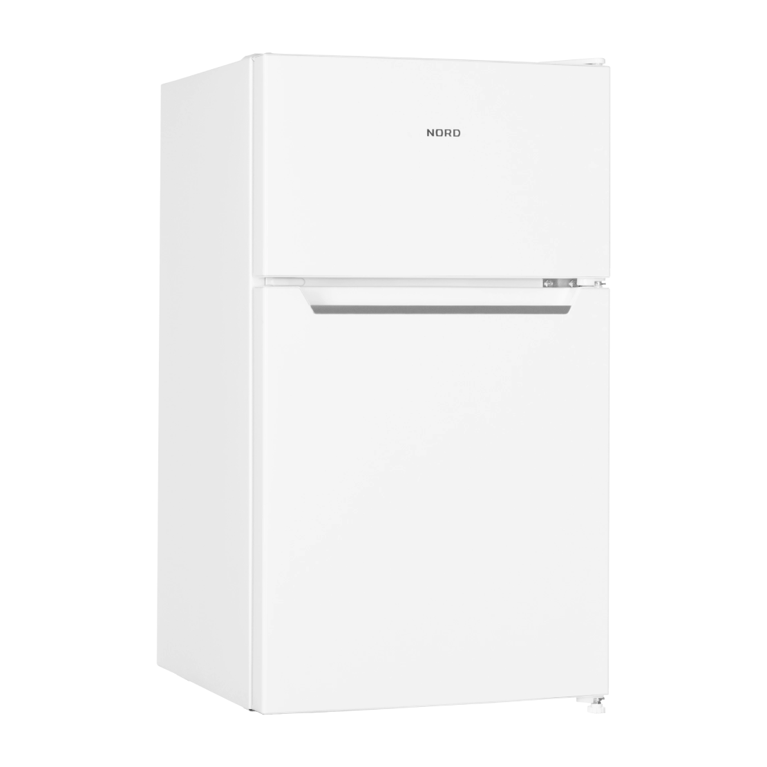 Двухкамерный холодильник Nord NT 90 W, 86 л, 167 кВтч/год, 2 кг/сутки, перенавешиваемые двери, белый