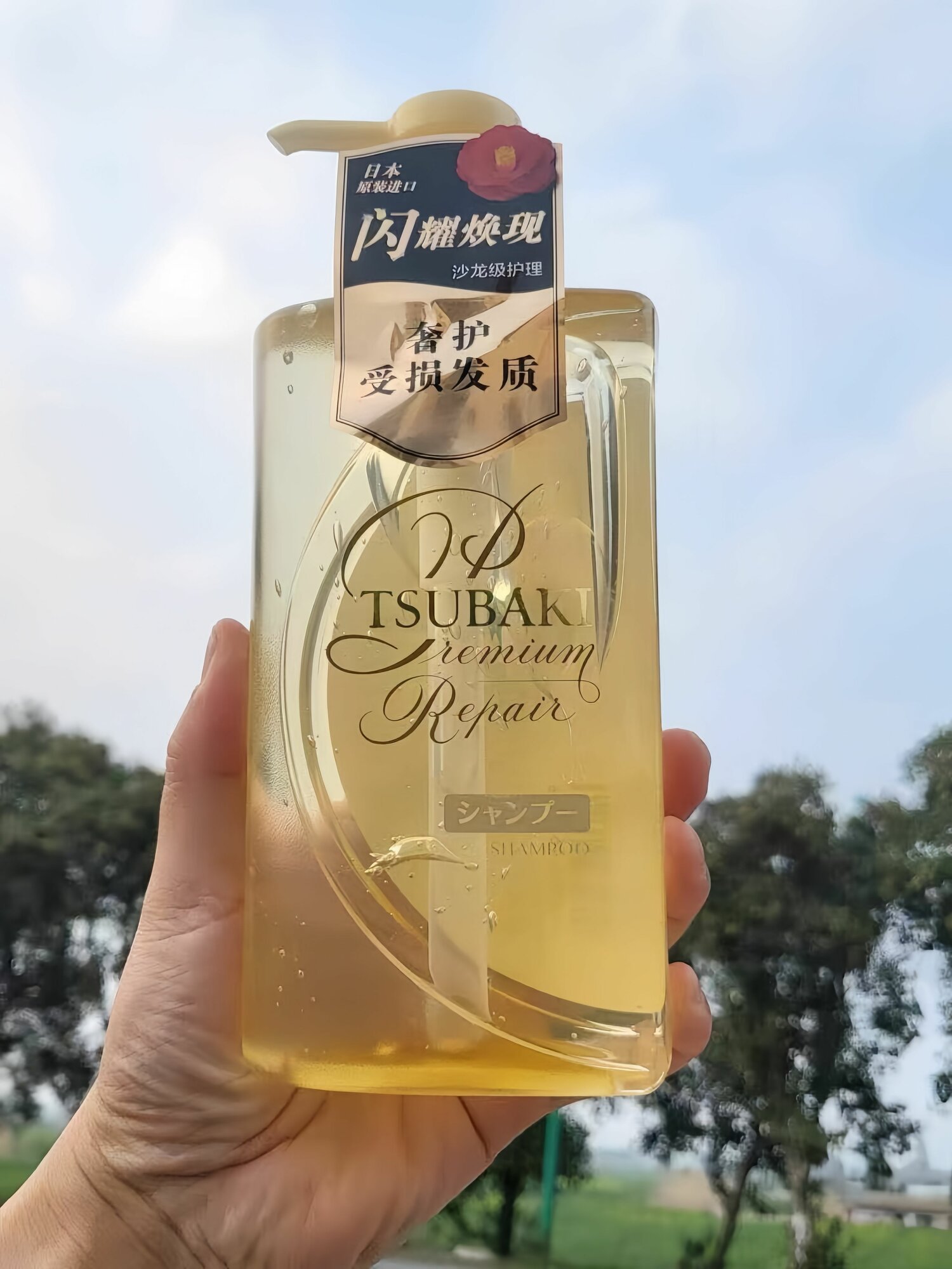 TSUBAKI Шампунь для волос, 490 мл