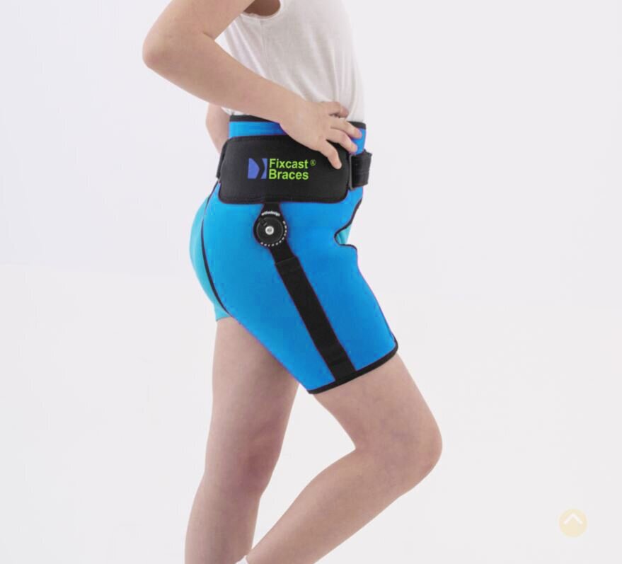 Детский компрессионный ортез бедра с регулировкой подвижности Reh4Mat FIX-KD-19 размер 1 правый