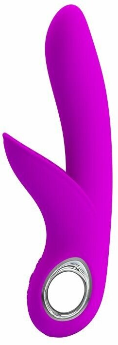 Вибратор с клиторальной щеточкой Pretty Love Carol