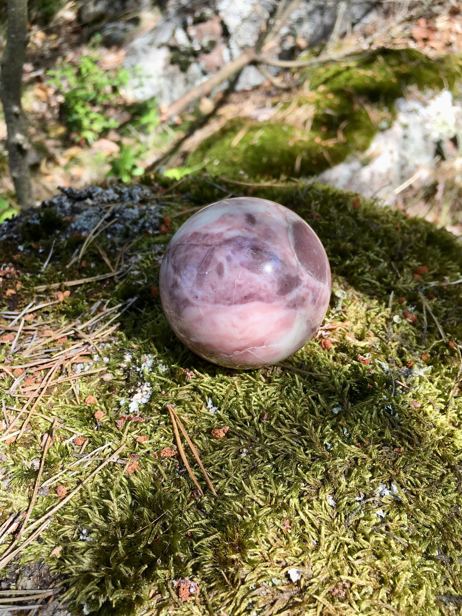 Подарок Сувенир Доломит в форме шара