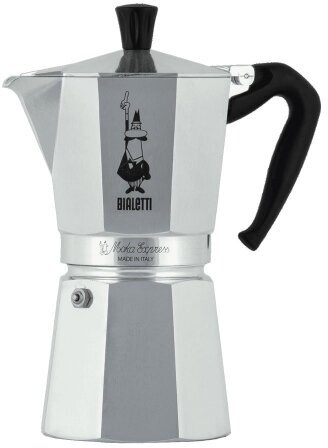 Кофеварка гейзерная Bialetti Moka Express 1165, 9 п.