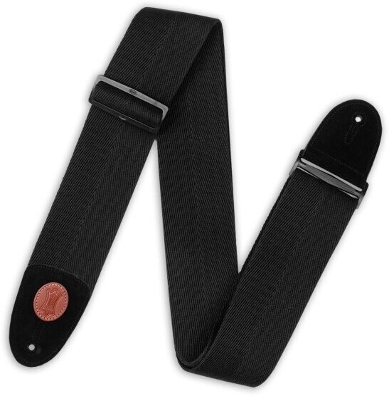MSSC4-XL-BLK Signature Series Ремень для гитары, хлопок, черный, Levy's