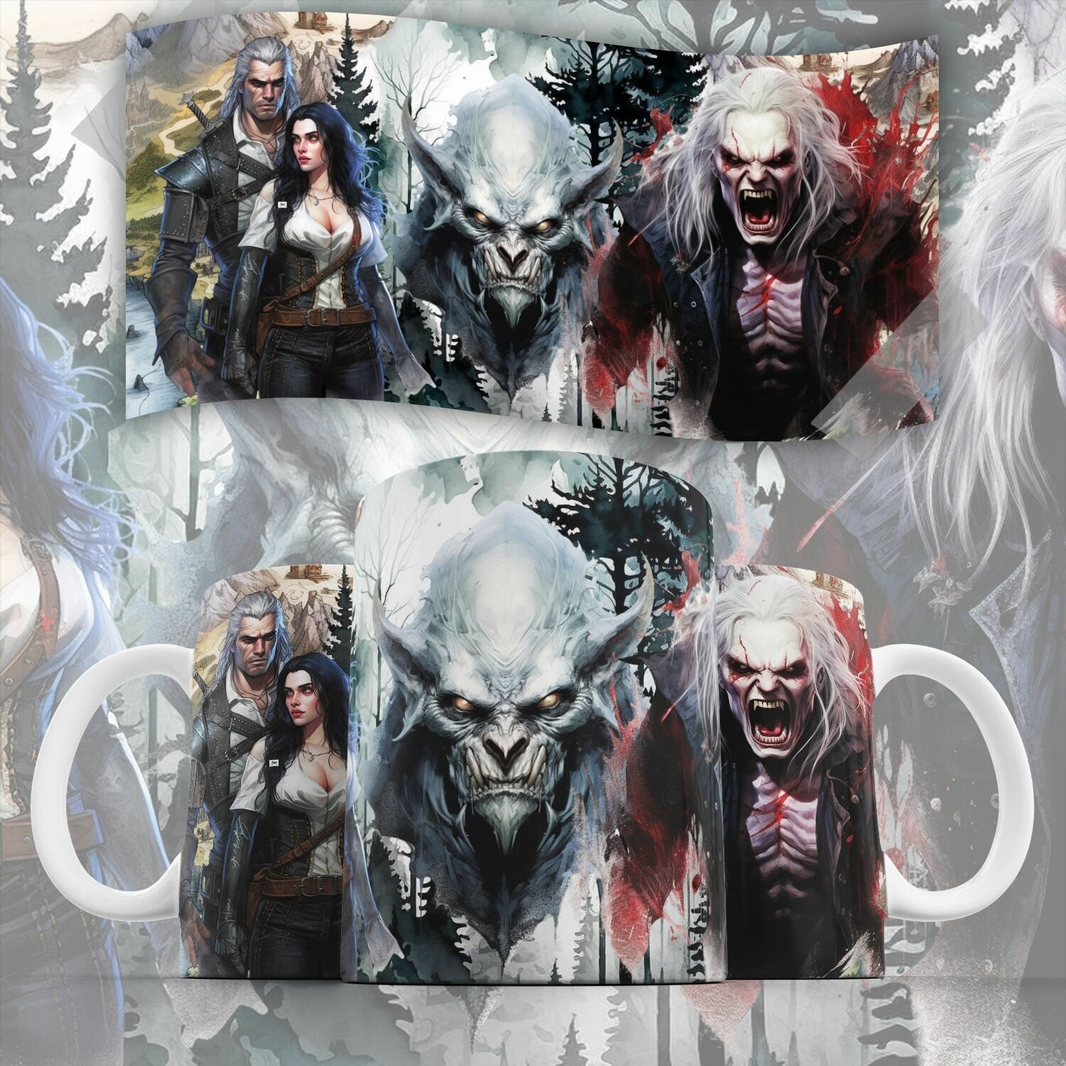 Кружка "The Witcher / Ведьмак" Forte Print 330мл