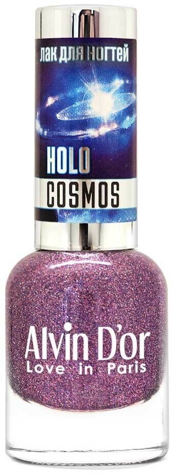 Alvin D'or, Лак для ногтей HoloCosmos тон 6806 фиолетовое зарево