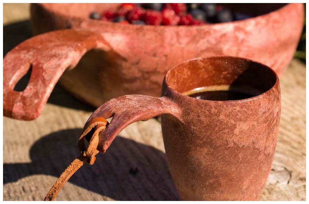 Финская стопка Kupilka 5 (50 мл.) Shot cup, цвет: Cranberry