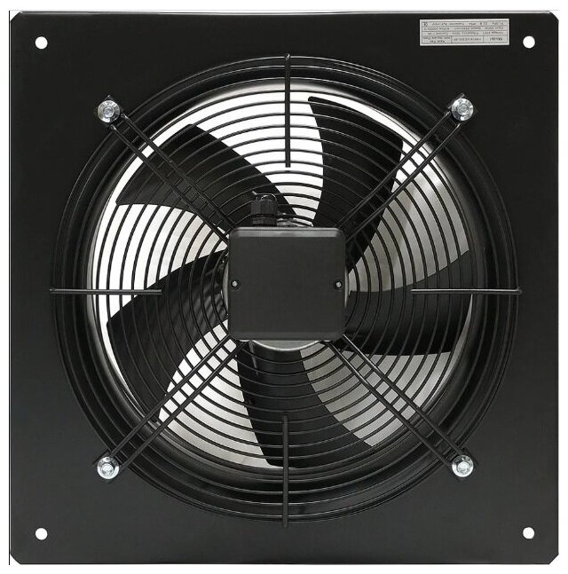 Вентилятор осевой YWF(K)4D-630-ZF (Axial fans) with plate