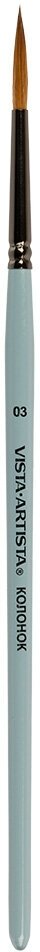 "VISTA-ARTISTA" лайнер 20236-03 круглая короткая ручка №03