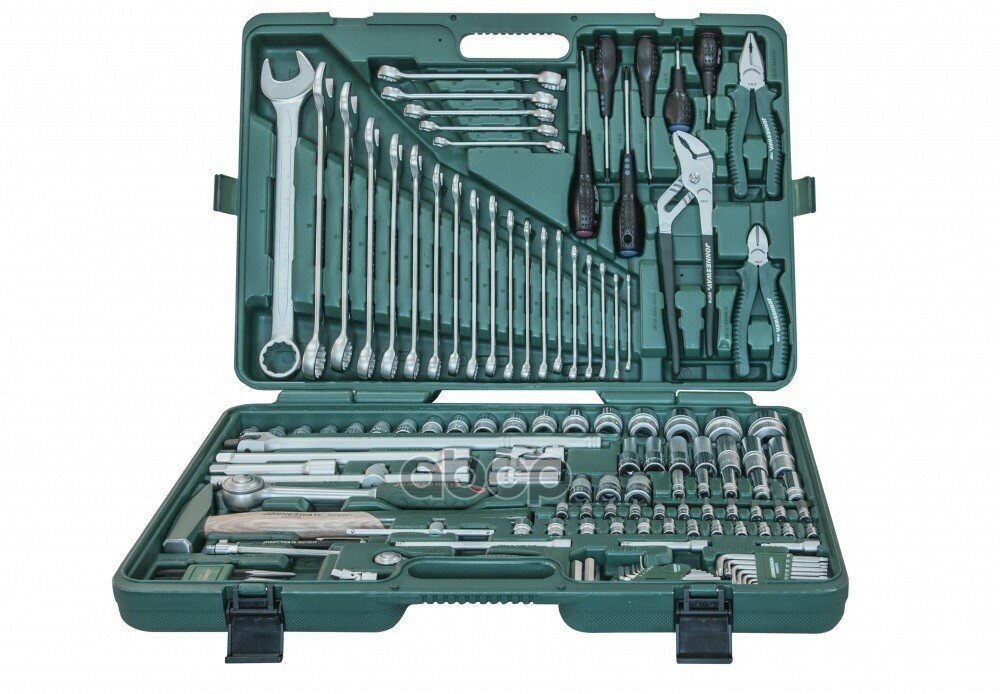 Набор инструмента! универсальный 1/4', 1/2'DR, 128пр. Jonnesway арт. S04H524128S