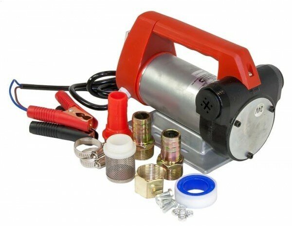 Petroll Vega 80 N - насос для перекачки дизельного топлива самовсасывающий 12 В (70 л/мин)